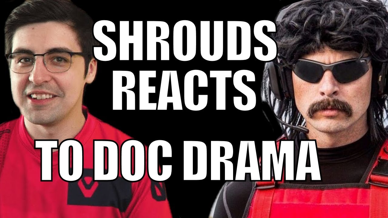 SHROUD - REACTS TO THE DRDISRESPECT TWITCH DRAMA - YouTube