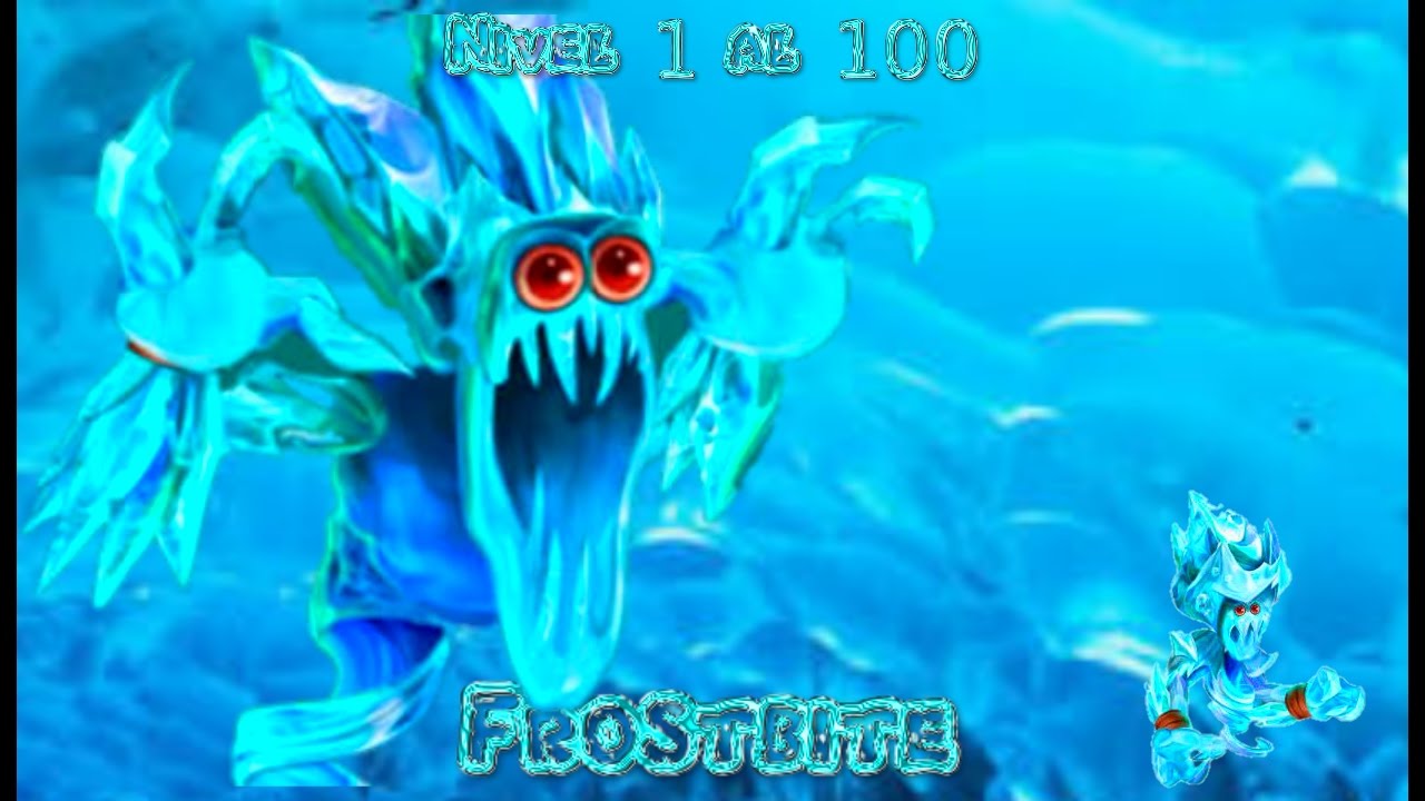 Monster Legends - Frostbite (Nivel 1 al 100) + Combate - YouTube