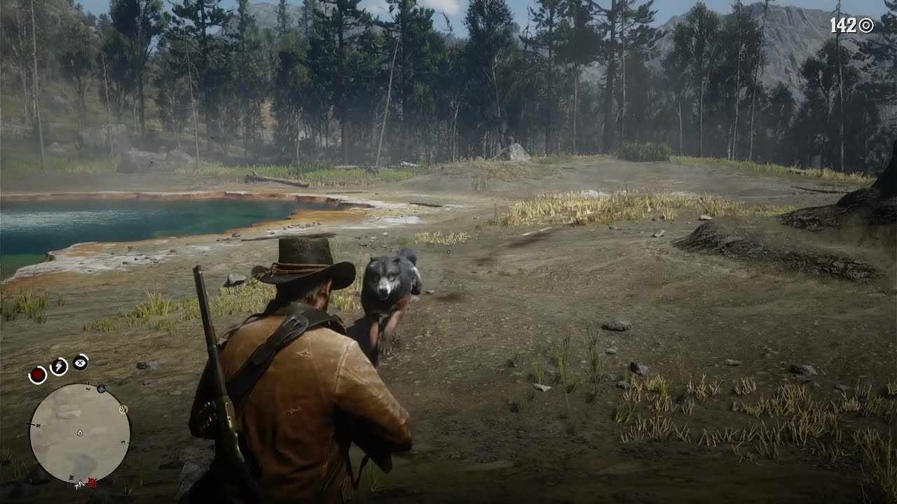 RDR2 Legendary Wolf - YouTube
