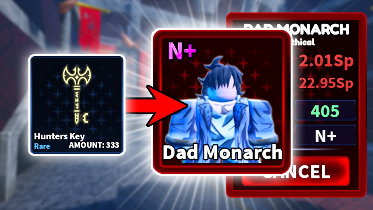 EASIEST WAY to get N+ rank Dad Monarch & Keys! | Arise Crossover - YouTube