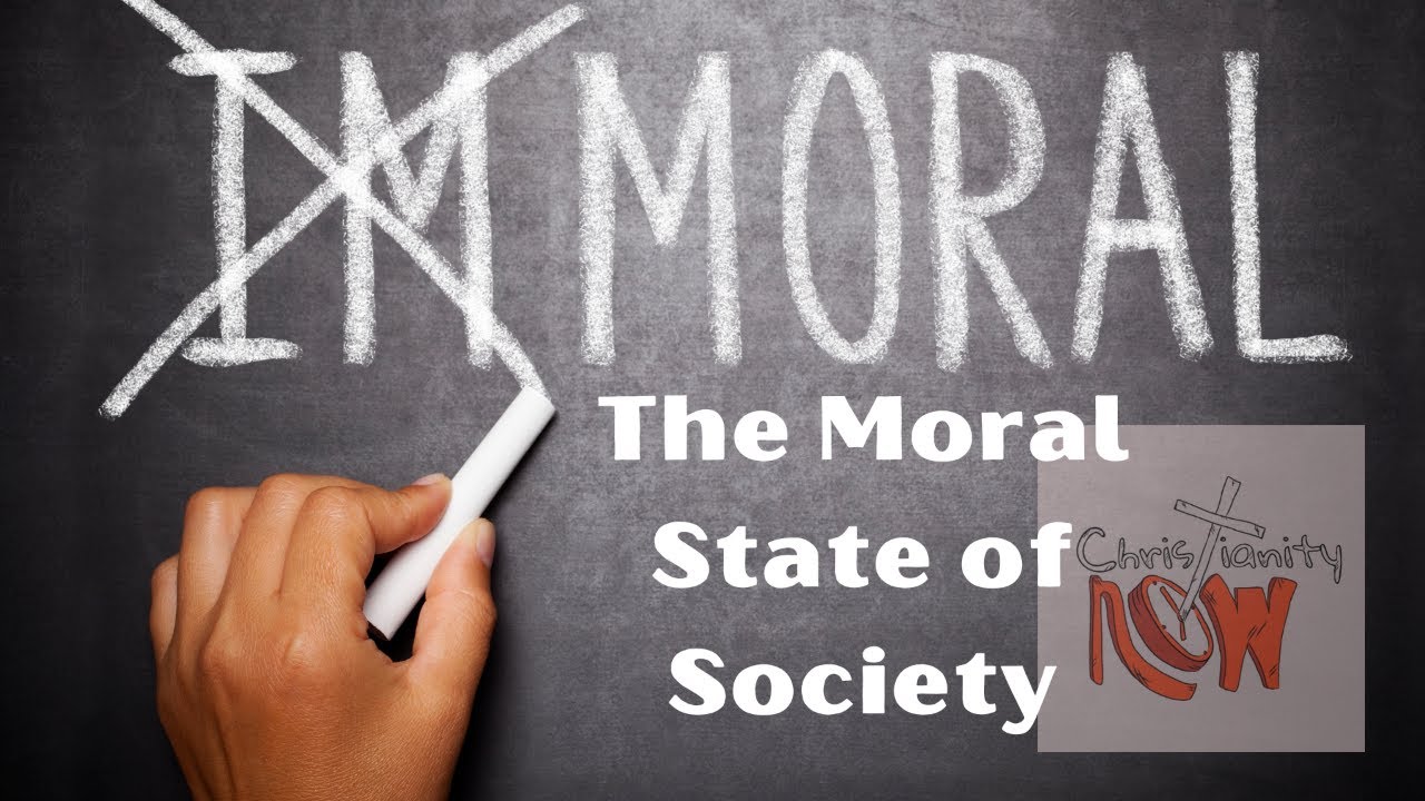 Cogitations about the moral state of society - YouTube