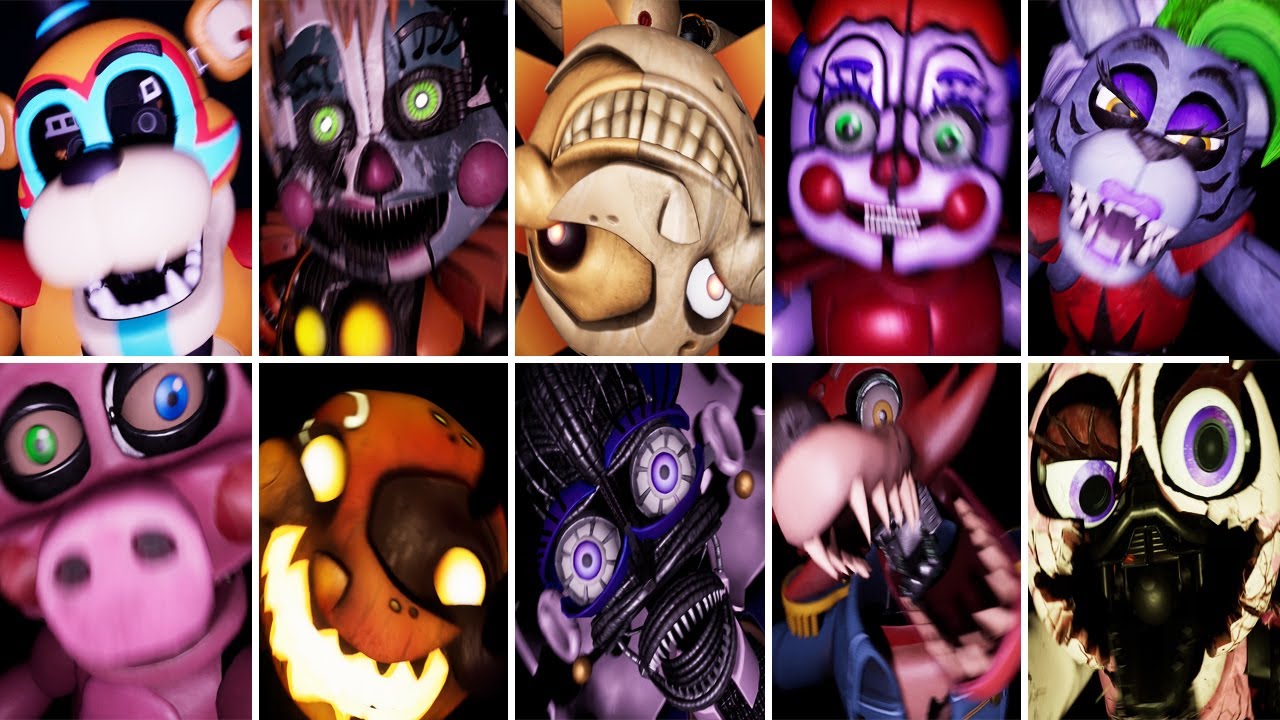 FNAF Help Wanted 2 - All Jumpscares (PS5) - YouTube