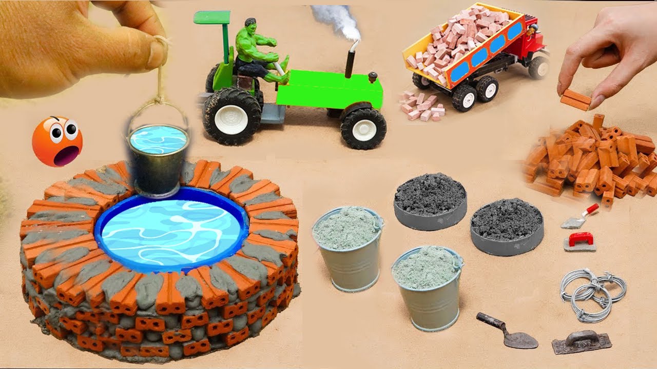 DIY Tractor Mini Well construction Science Project @mITHOCREAATOR ...