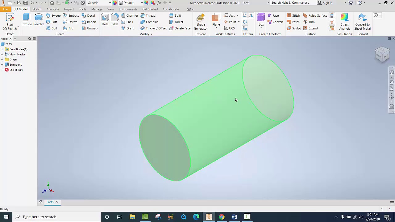 planes and cylinders - YouTube
