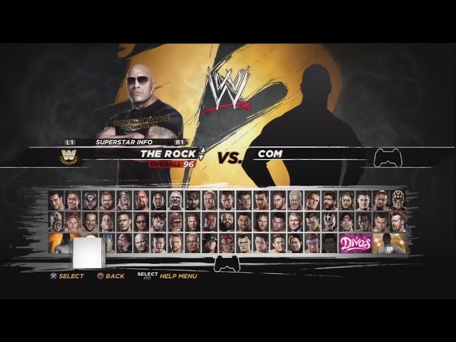 Wwe 12 Lista Completa WWE '12 Roster (Raw, SmackDown, Legends, DLC)