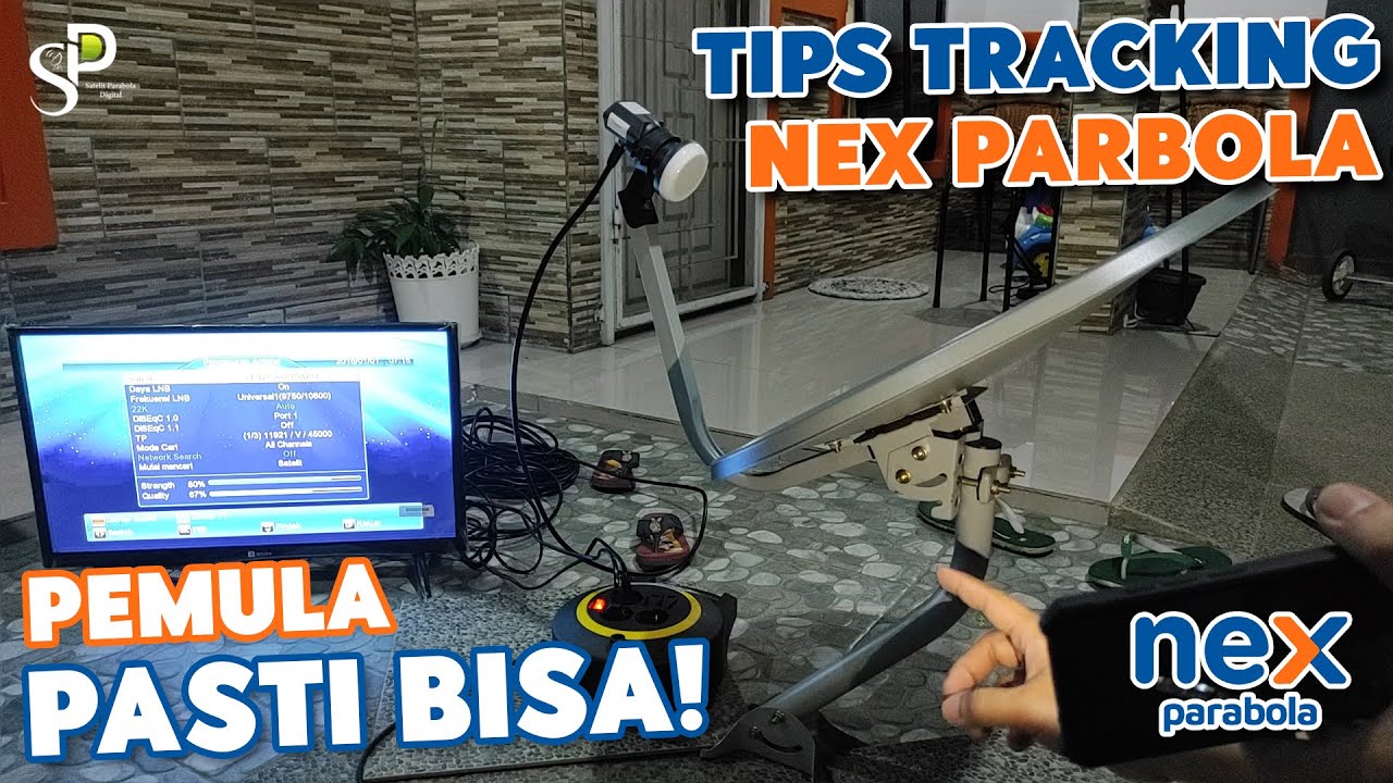 Mencari Sinyal Nex Parabola | Tracking Parabola Mini Ku Band SES9 Untuk ...