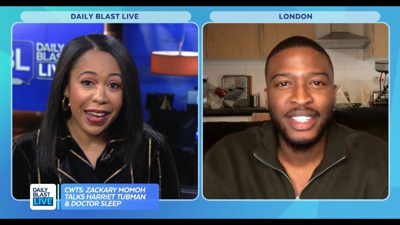 Zackary Momoh Chats "Doctor Sleep" and "Harriet" - YouTube