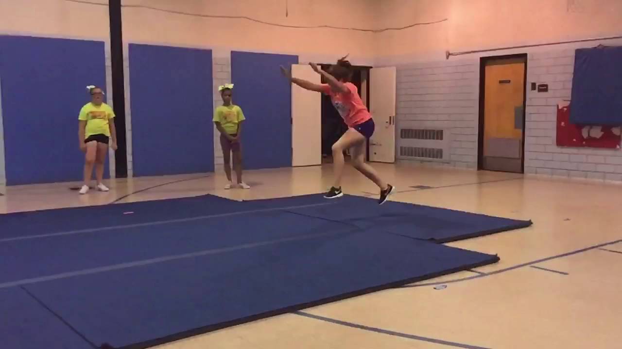 Round off double back hand spring ️ - YouTube
