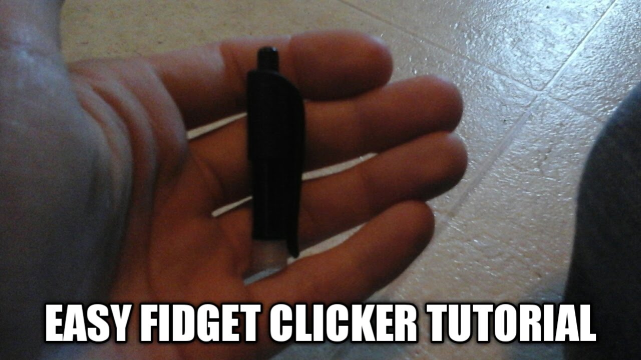 EASY FIDGET CLICKER TUTORIAL! COSTS ALMOST NOTHING! - YouTube