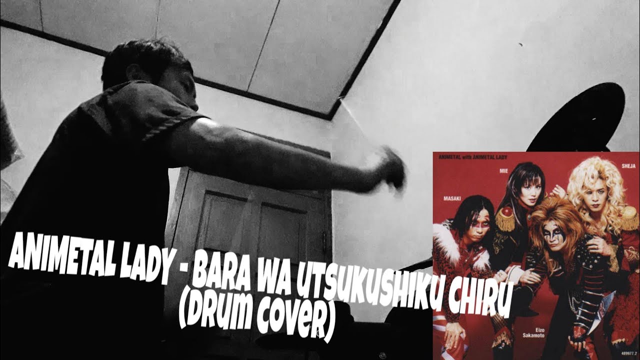 ANIMETAL LADY - Bara wa Utsukushiku chiru (Drum Cover) - YouTube