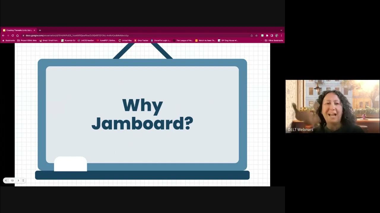 Tech Talk: Planning Thematic Curriculum Units Using Jamboard - YouTube
