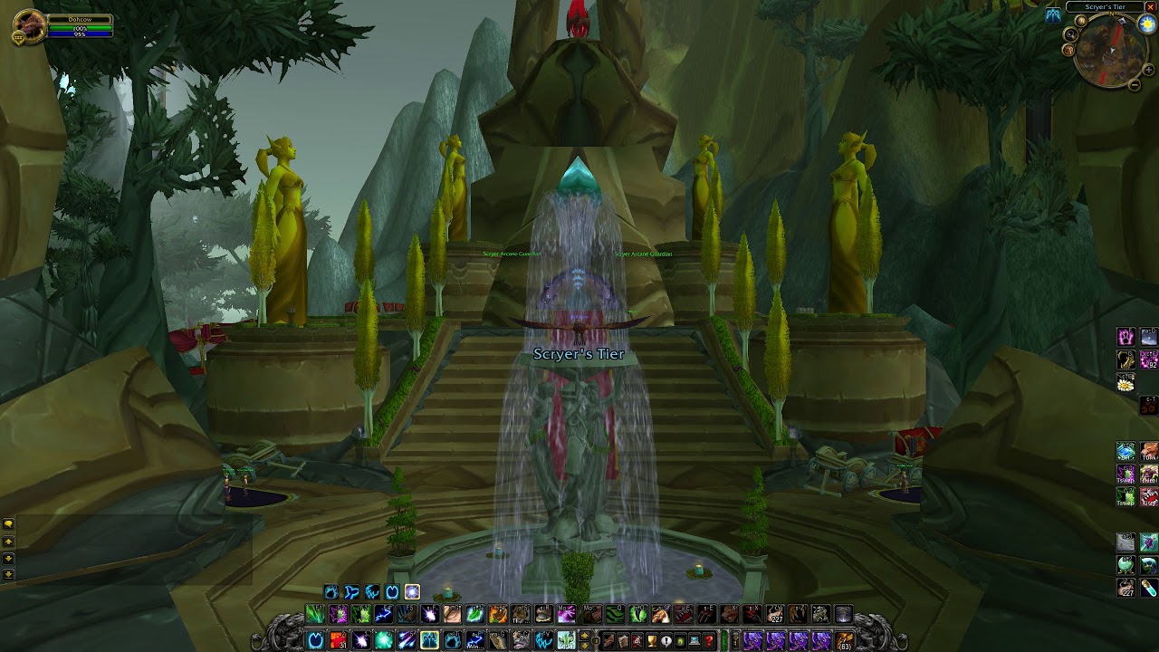 Pauldrons of the Fallen Defender Exchange Location (SCRYERS), WoW TBC ...