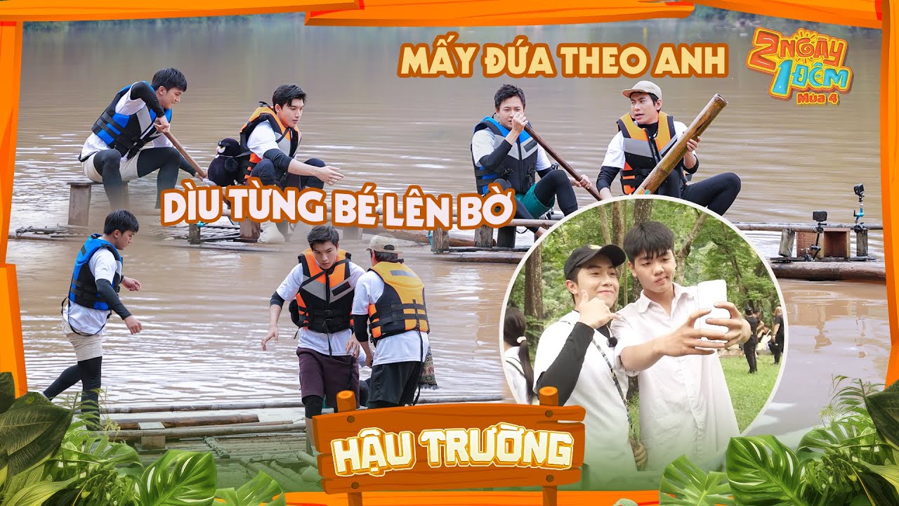 Chú Sáu ra dáng anh cả tự tin dẫn đoàn, Cris nhiệt tình chụp hình cùng ...