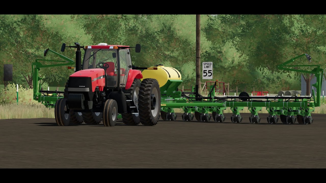 Farm Setup & Planting On Monteith Iowa RCR | FS22 - YouTube