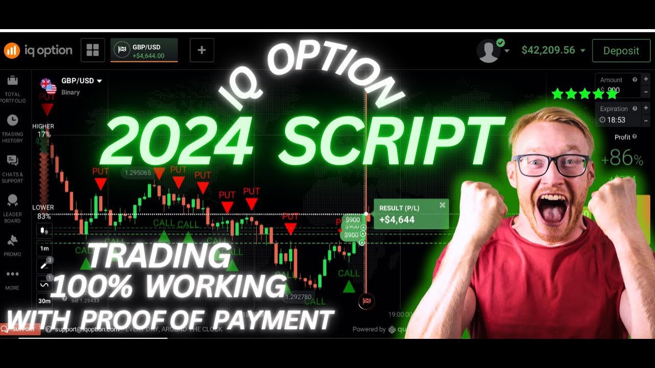 Trading New Script For IQ Option - YouTube
