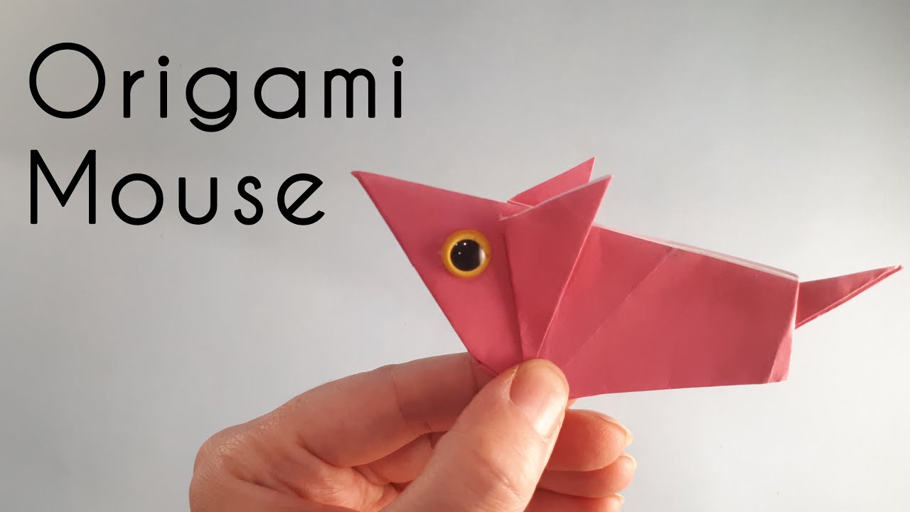 Origami Mouse//How to Make Paper Origami Mouse 🐭🐁 - YouTube