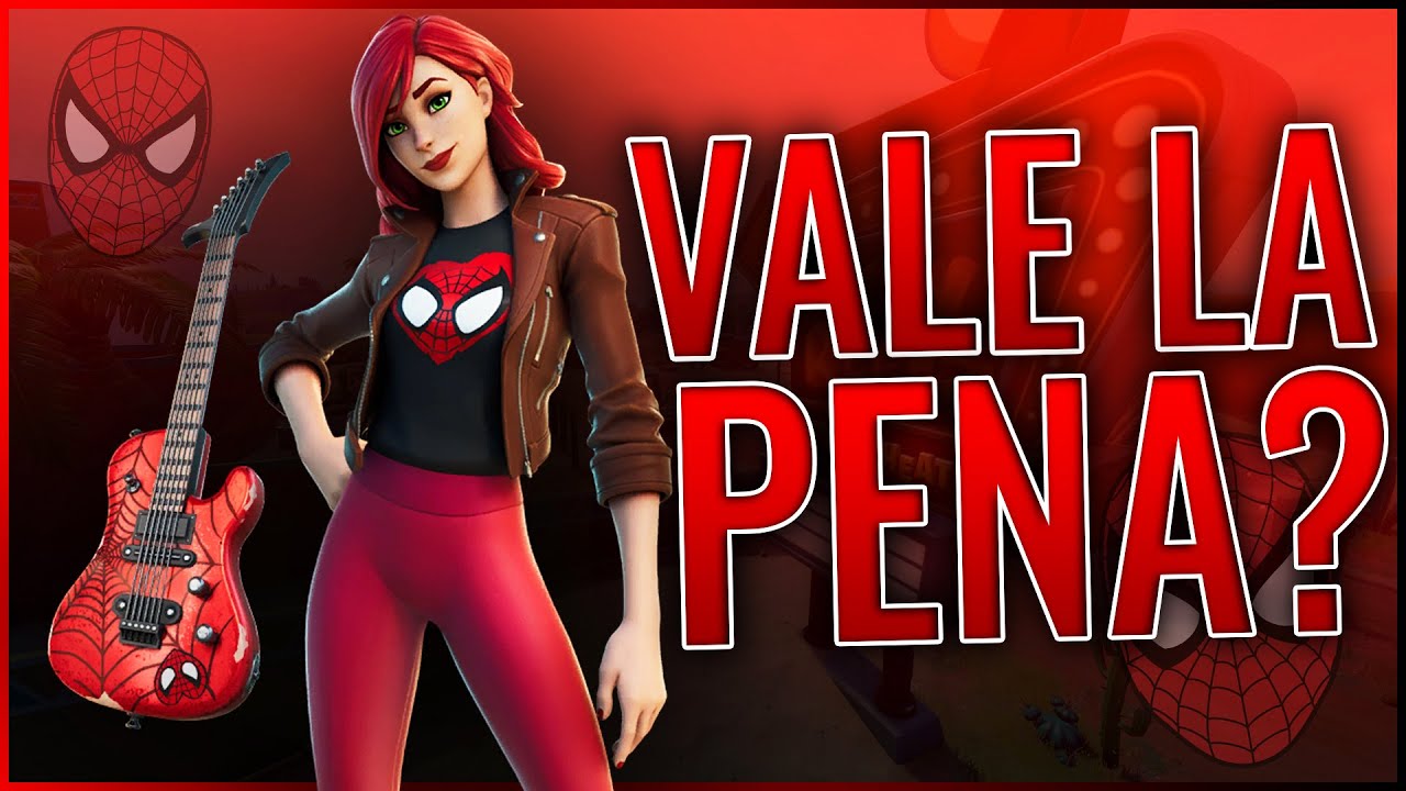 *NUEVA SKIN* MARY JANE WATSON GAMEPLAY Y REVIEW EN FORTNITE ¿VALE LA ...