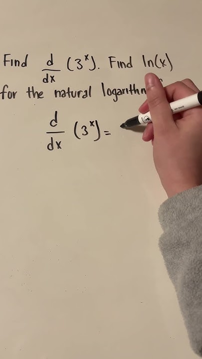 Find ln(x) for the natural logarithm function #math #youtube #mathematics #sat - YouTube