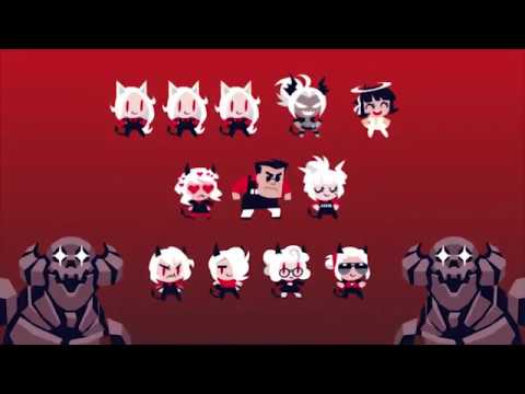 Helltaker mini characters Animation - YouTube