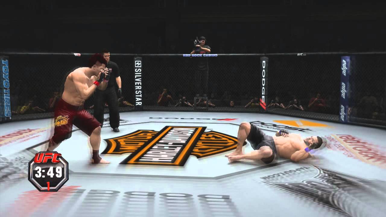 UFC UNDISPUTED 3: Patada Giratoria - YouTube