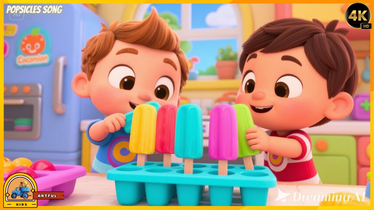 Kids Enjoy Popsicle Song For kids | Artful Animations - YouTube