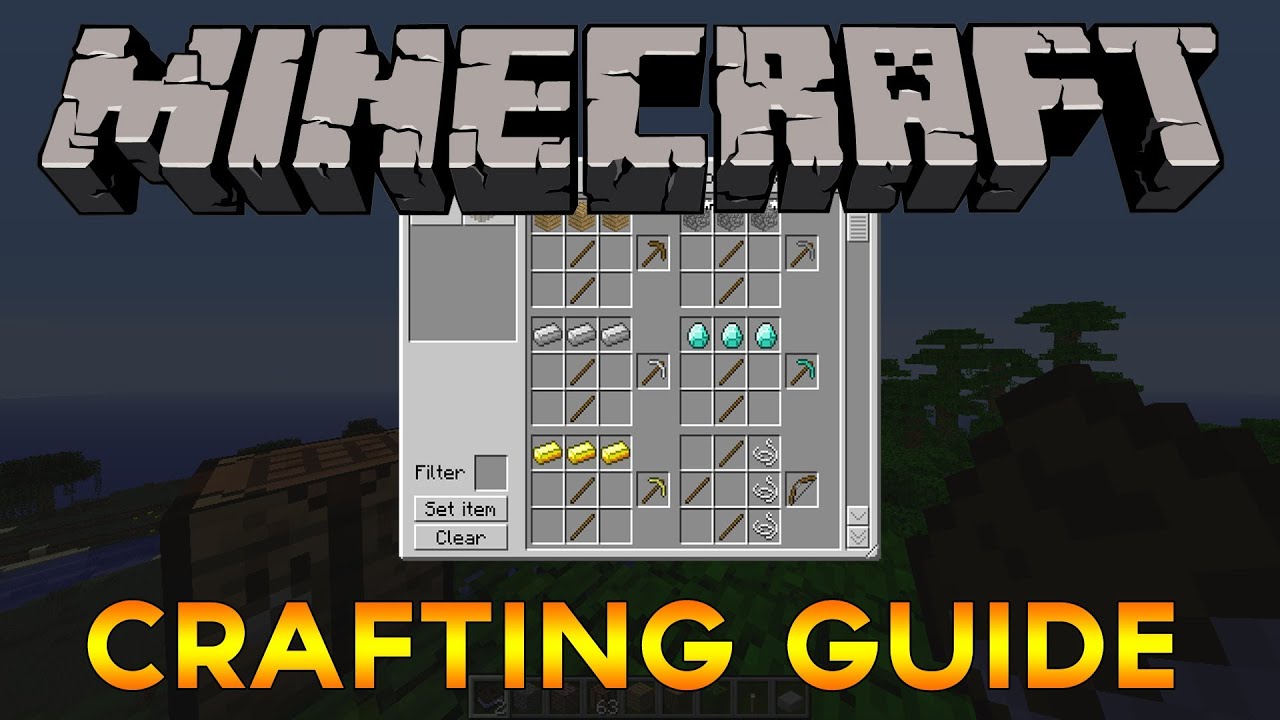 Minecraft 1.2.5 - CraftingGuide Mod - YouTube