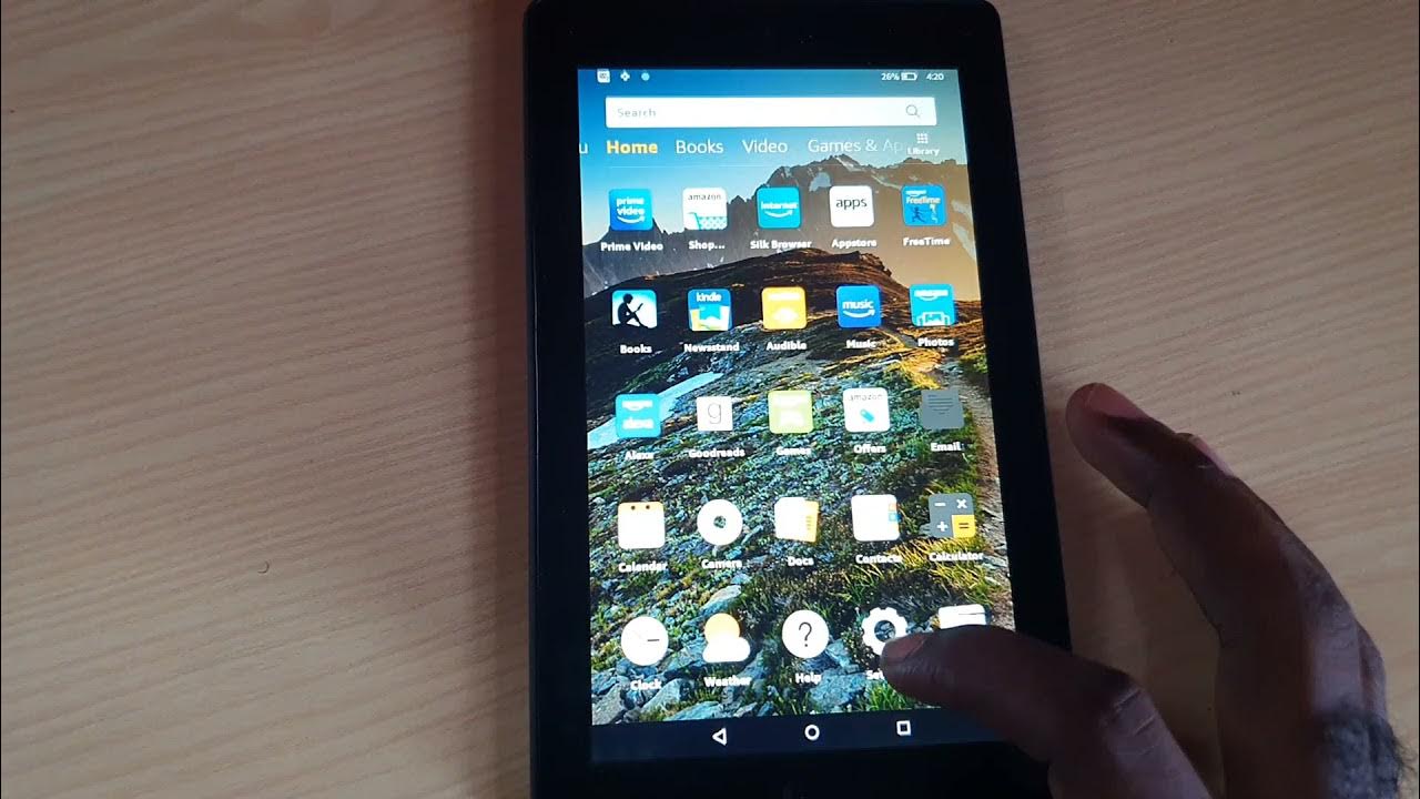 Change Device Name Amazon Fire Tablet - YouTube