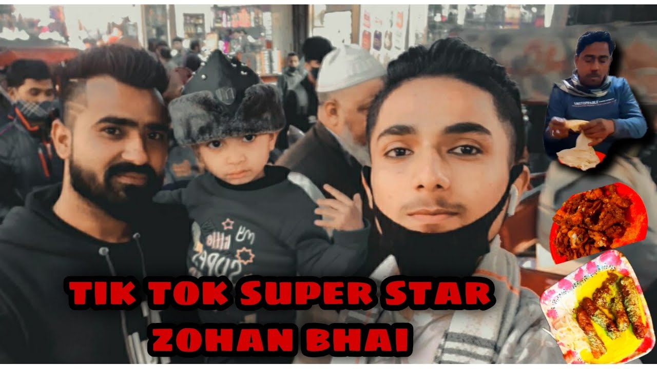 Meet Zohan bhai || Sahil khan vlog || Jama Masjid || Hussaini Qabab ...