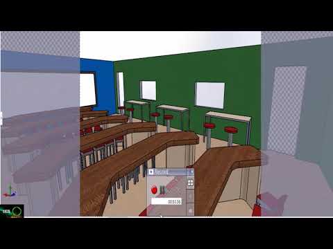 solidworks walk through video interior design of lab MAKER SPACE, ATL ...