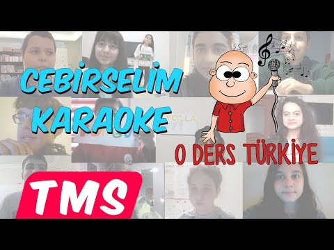 Cebirselim Karaoke Klip | O Ders Türkiye