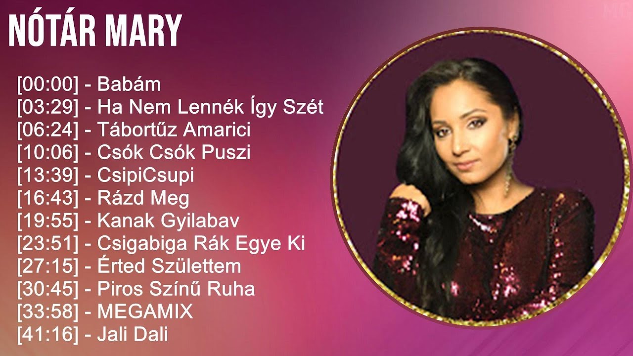 Nótár Mary 2025 MIX Hits Playlist - YouTube