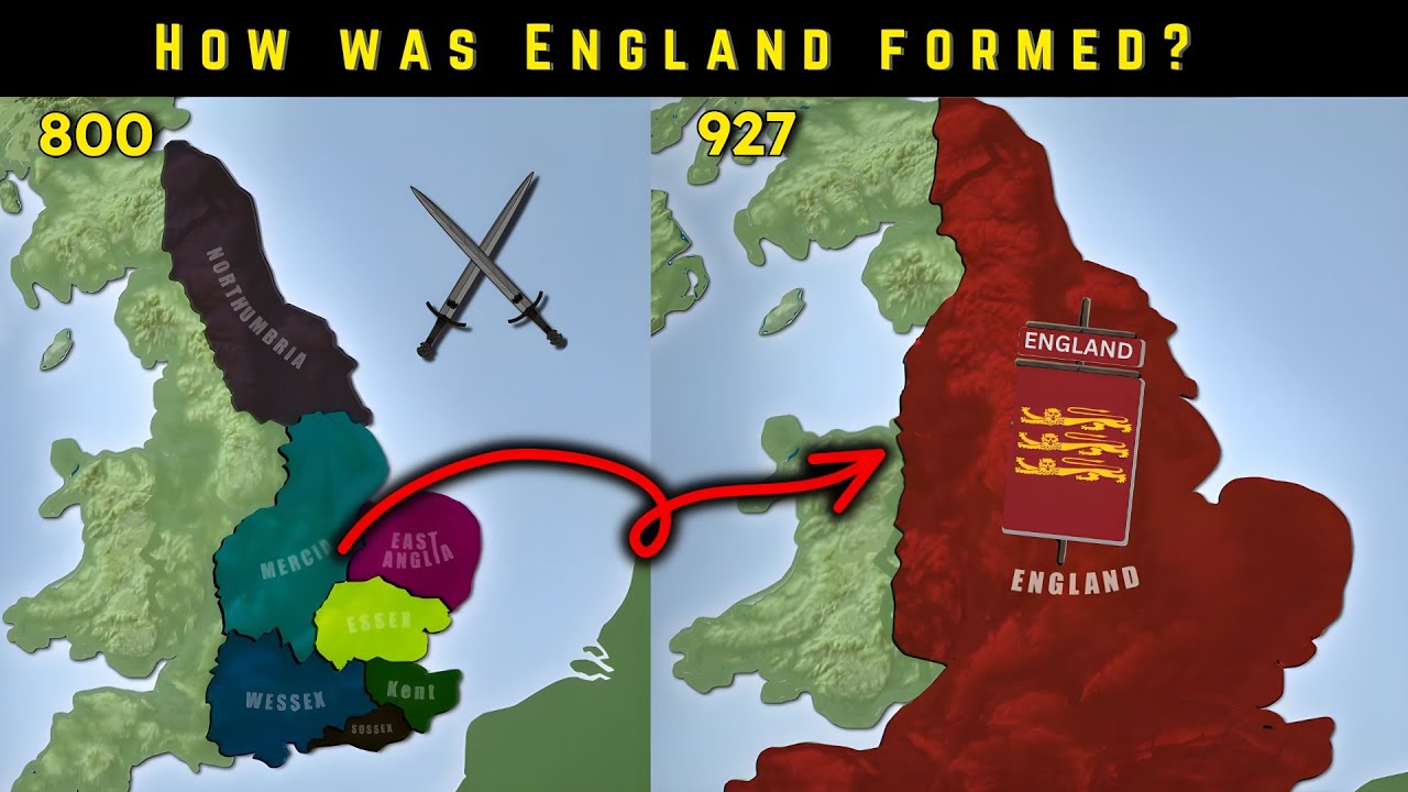 How was England Formed, mapped (Part 1) - DOCUMENTARY - YouTube