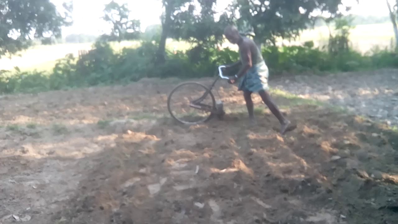 Hal se khet jotne ka naya tarika Jise dekh kar aap hairan ho jayenge ...