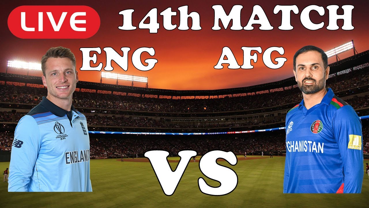 🔴Live: England Vs Afghanistan | ENG vs AFG Live Cricket Scores | AFG V ...