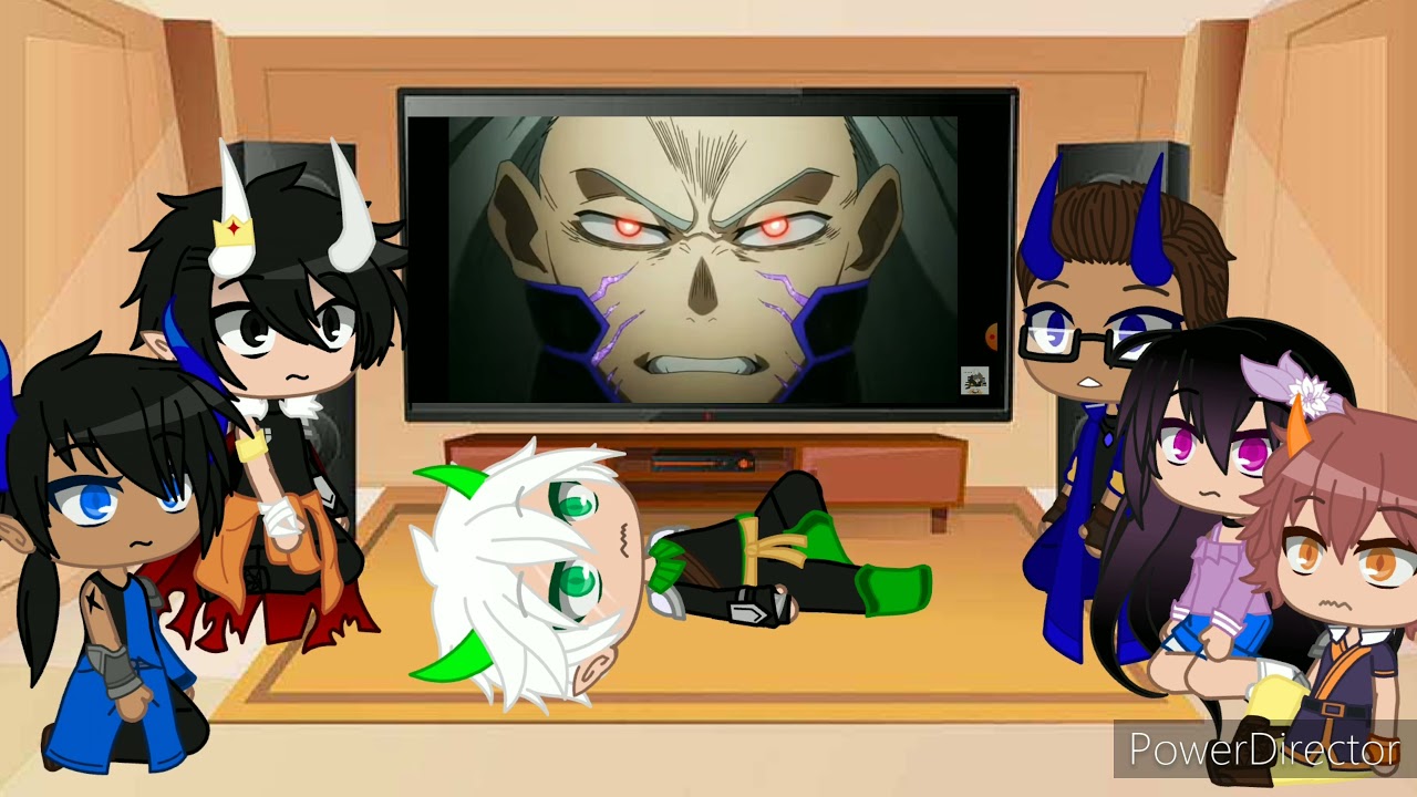 My inner demons react To my hero academia Part 2 (Gacha Club)😁💕 - YouTube