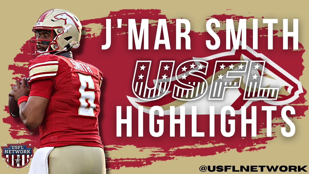 #USFL Network Presents: J'Mar Smith 2022 Full USFL Highlights #usfl2023 #usflfootball - YouTube