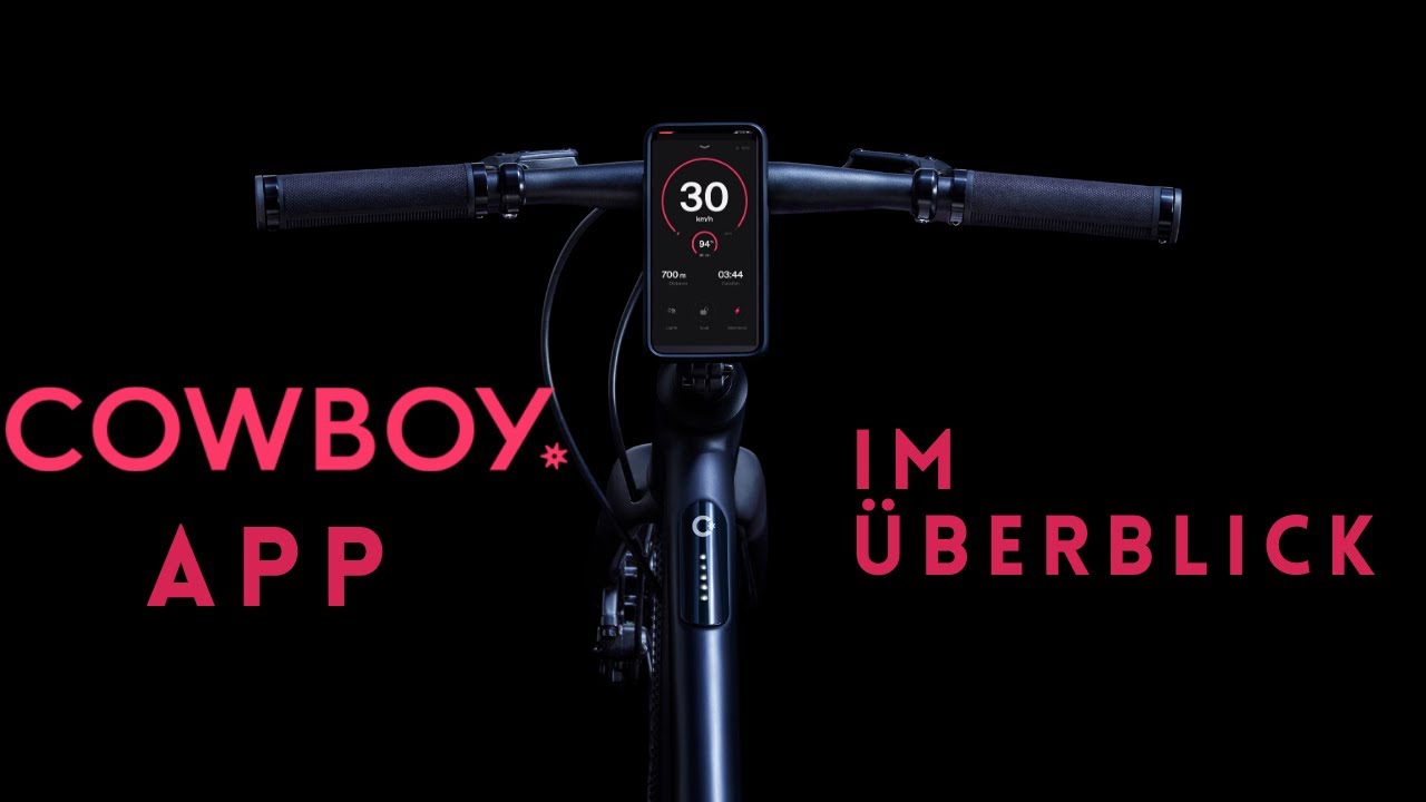 COWBOY BIKE APP - Alle Funktionen im Überblick - YouTube