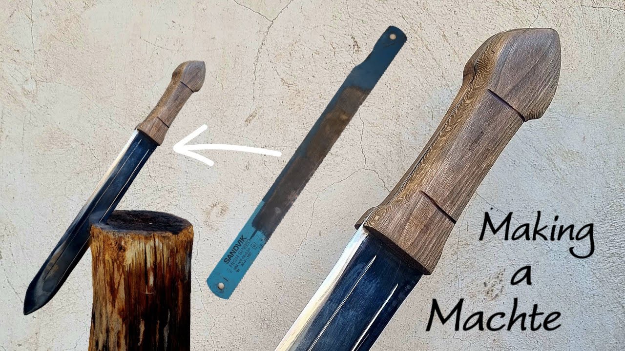 Crafting a Custom Machete: From Start to Finish | DIY Guide - YouTube