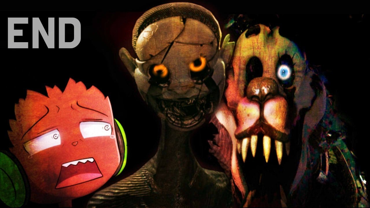 FNAF JR'S ENDING ( DESTROYING MANGLE & ESCAPING JR'S ) - YouTube