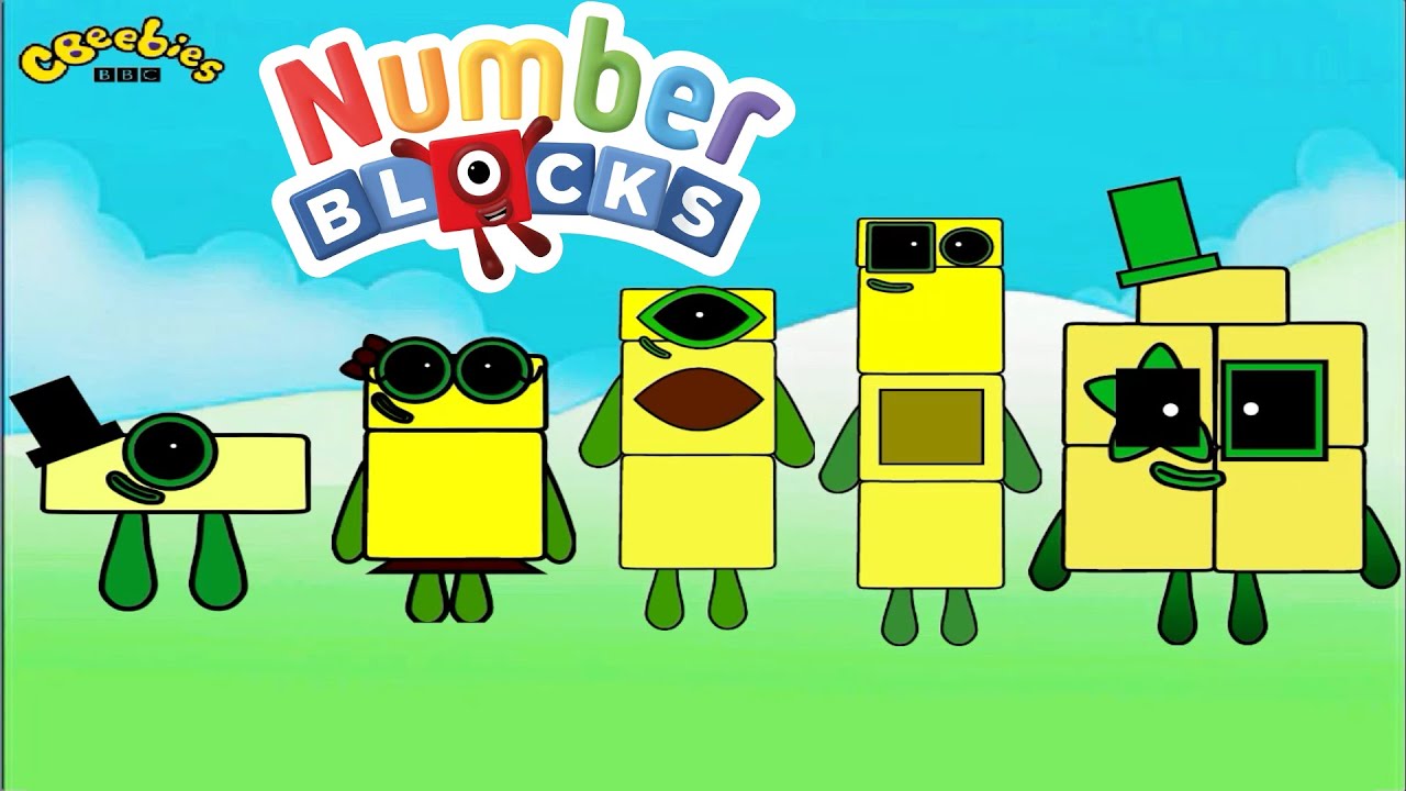 Numberblocks Intro But it EDblocks with a Mirror Effect 0.50x Slow- Mo ...