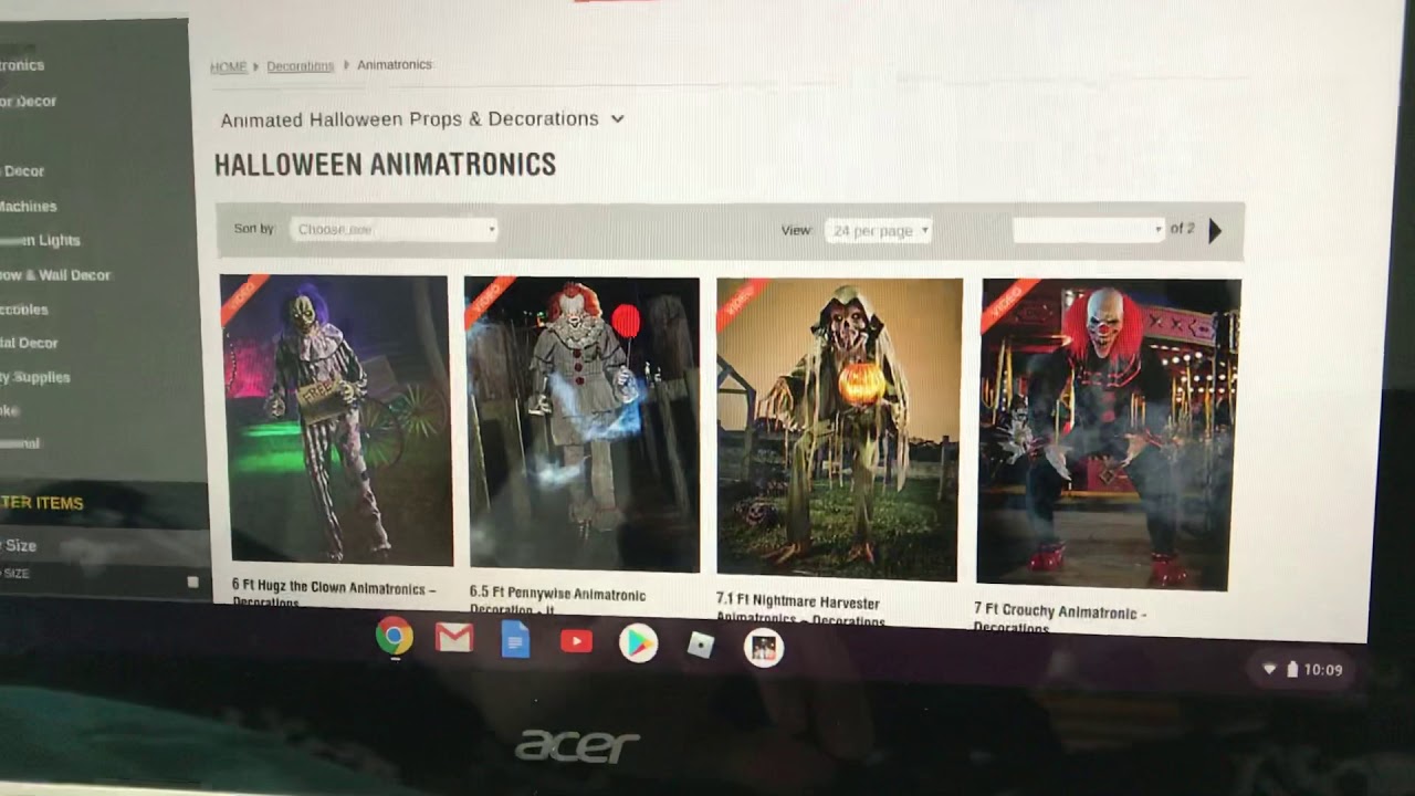 What props are returning for spirit Halloween 2020 - YouTube