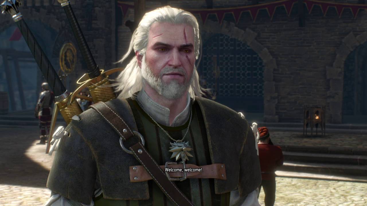 The Witcher 3 Wild Hunt Novigrad merchant dialogue glitch - YouTube