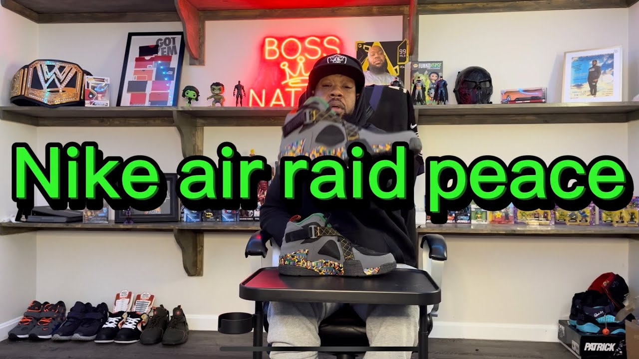 A review of The Nike Air Raid (peace) @nike - YouTube