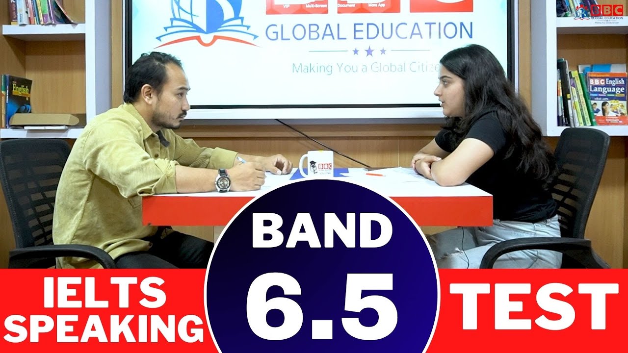 IELTS SPEAKING TEST IN NEPAL || BAND 6.5 || (SAMPLE VIDEO ) || BBC ...