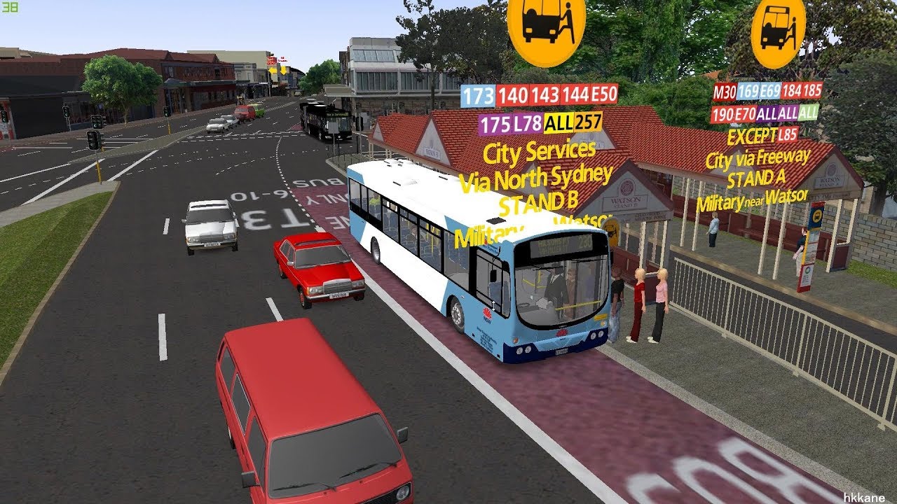 OMSI 2 Manly ACT THREE Route 230 (Mosman Bay - Milsons Point ) - YouTube