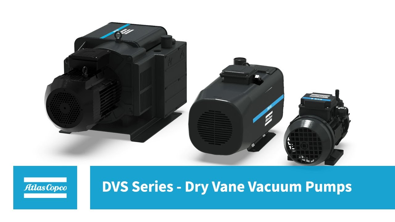 DVS Series dry rotary vane vacuum pumps - YouTube