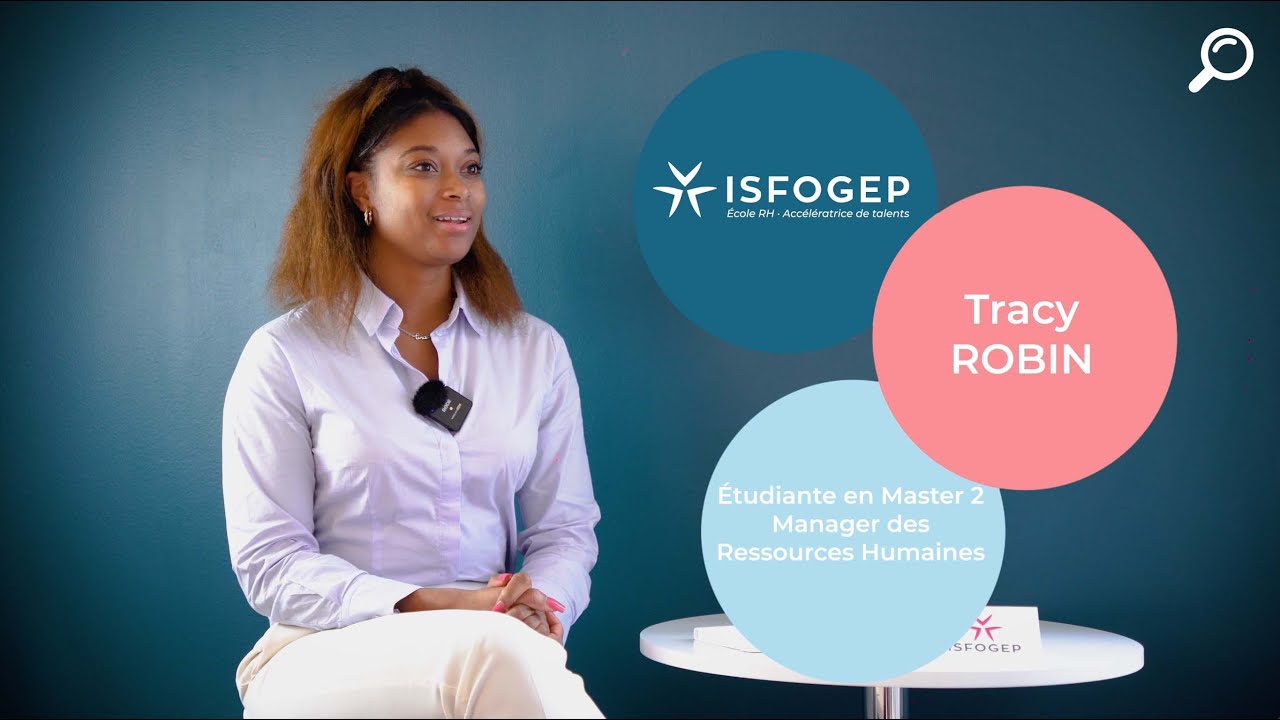 Tracy ROBIN, étudiante en Master 2 Manager des Ressources Humaines à l ...