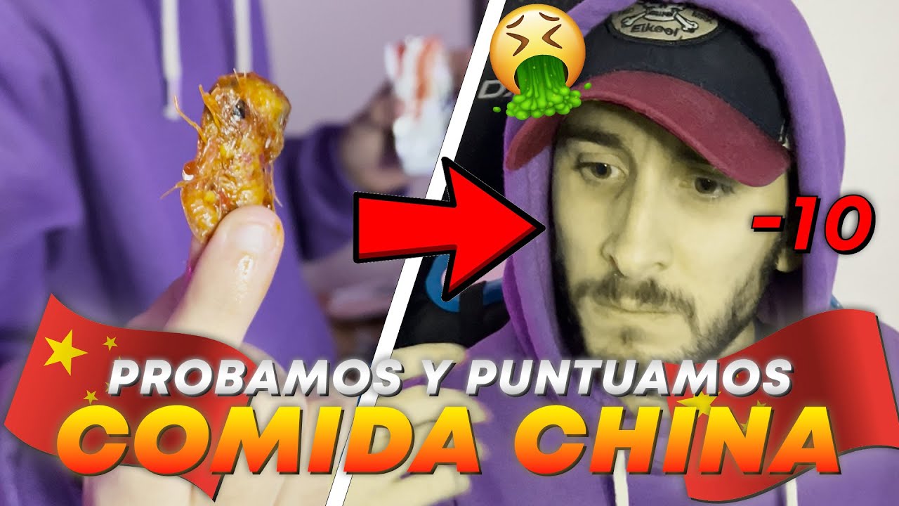 COMEMOS COMIDA CHINA "RARA" Y PONEMOS PUNTAJE - YouTube