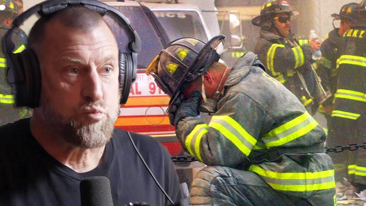 Kissing Fellow Firefighters Goodbye on 9/11 | Tim Brown - YouTube