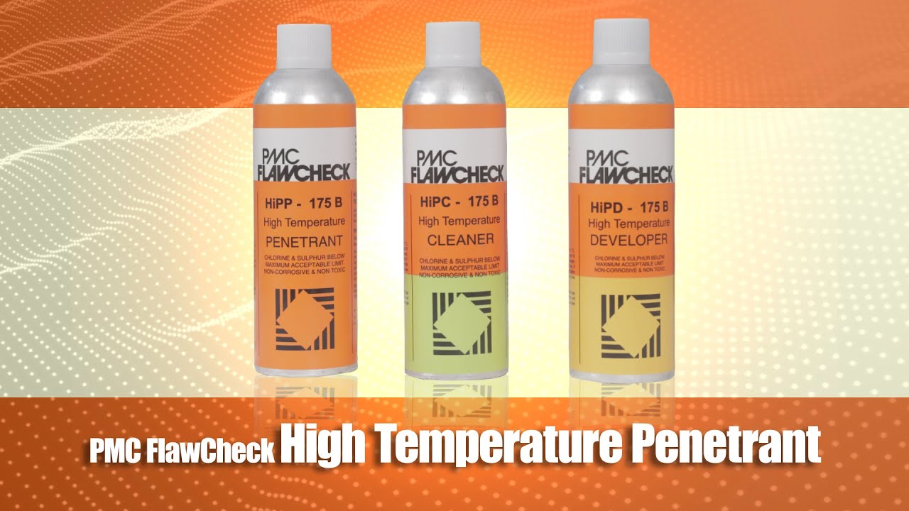 PMC High Temperature Penetrant - YouTube